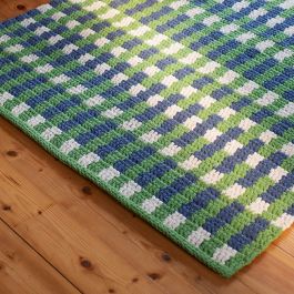 Free pattern: Molla Mills Ruoho Rug | Lankava Yarn House