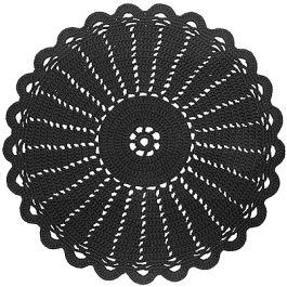 Free Pattern: Crochet Rug Midsummer Rose | Lankava Yarn House